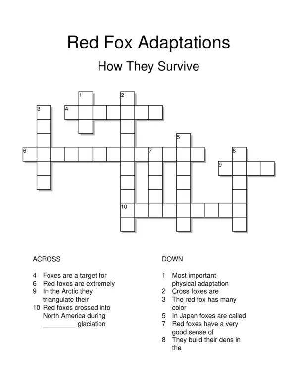 Red Fox Adaptations | How They Survive - How They Survive - All Things ...